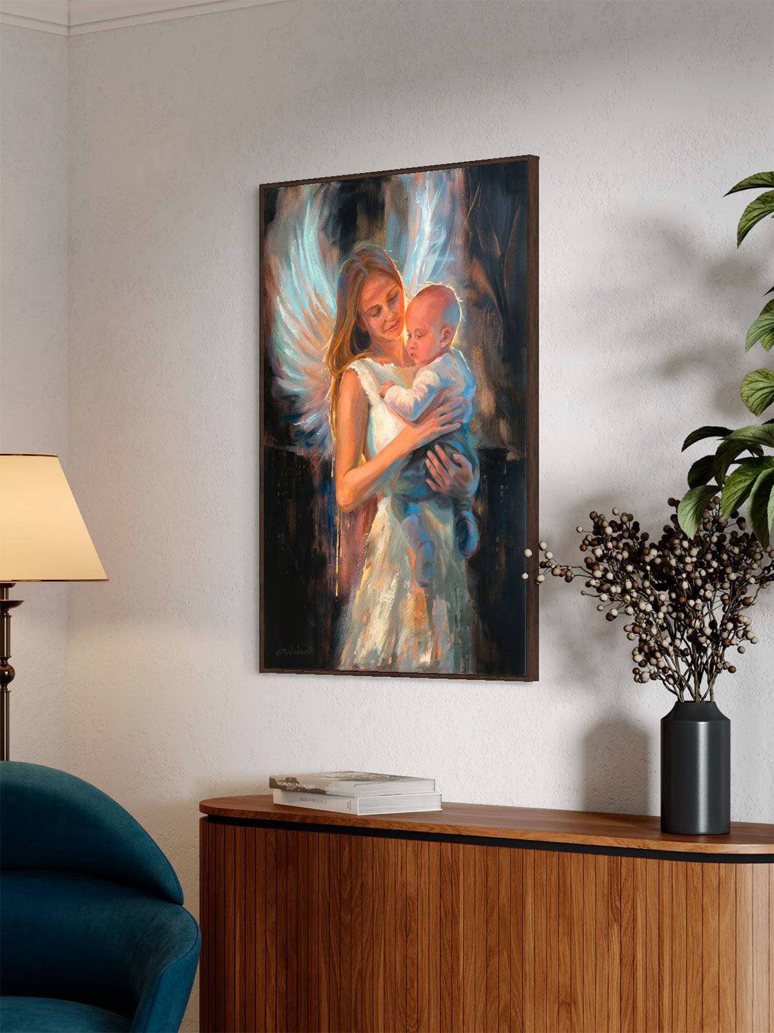 Prophetic Christian Wall Art - Angels are always protecting you ...