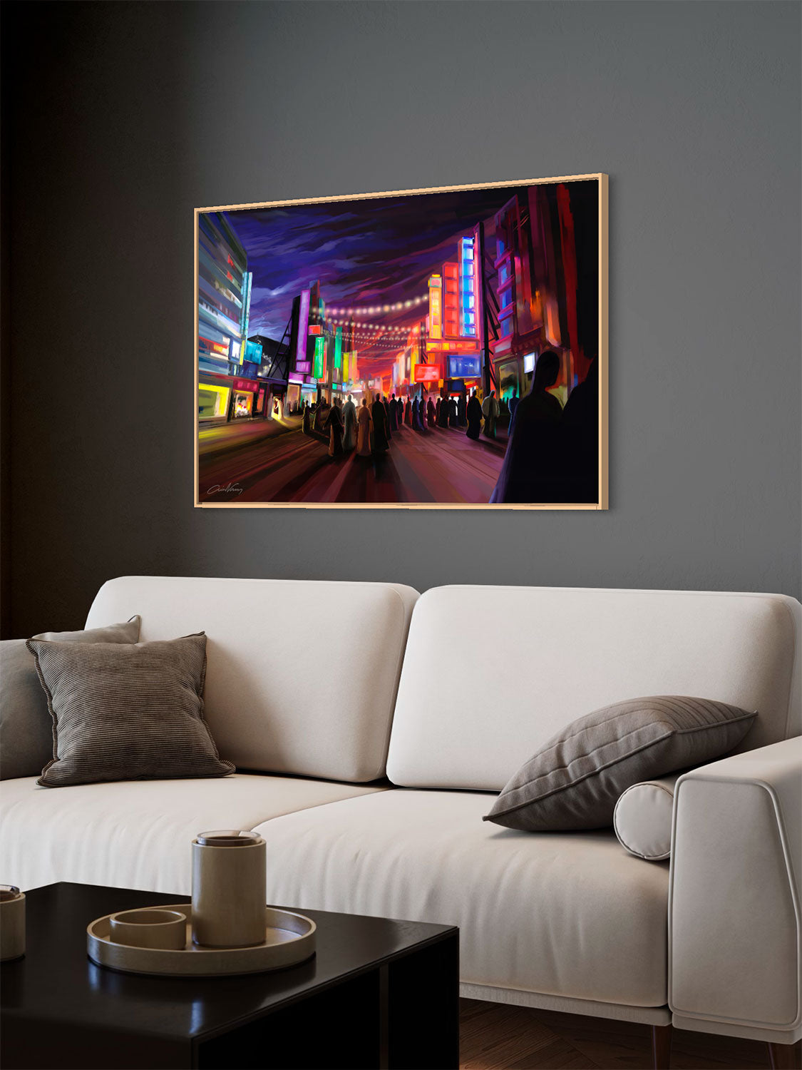 Prophetic Art - Broad road and narrow gate, Matthew 7 – AinVaresArt