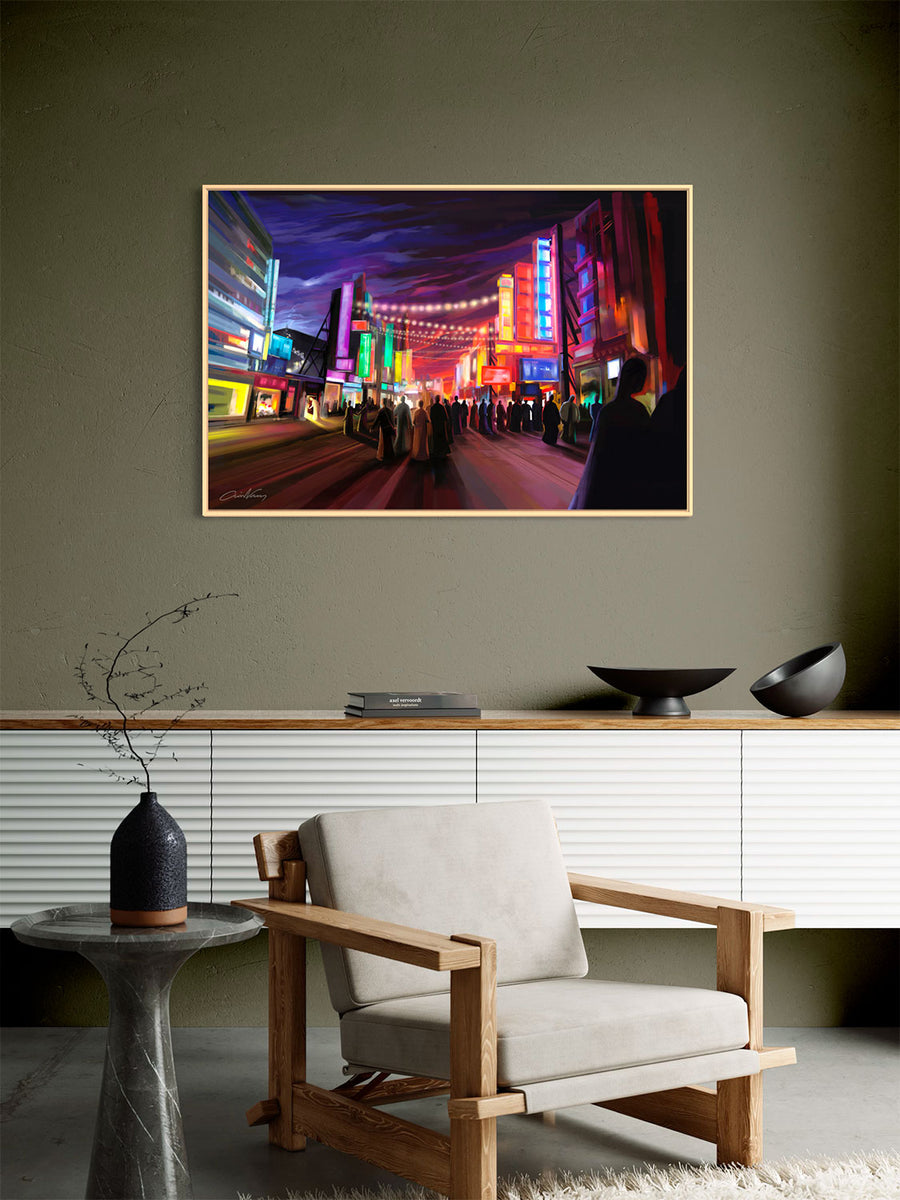 Prophetic Art - Broad road and narrow gate, Matthew 7 – AinVaresArt