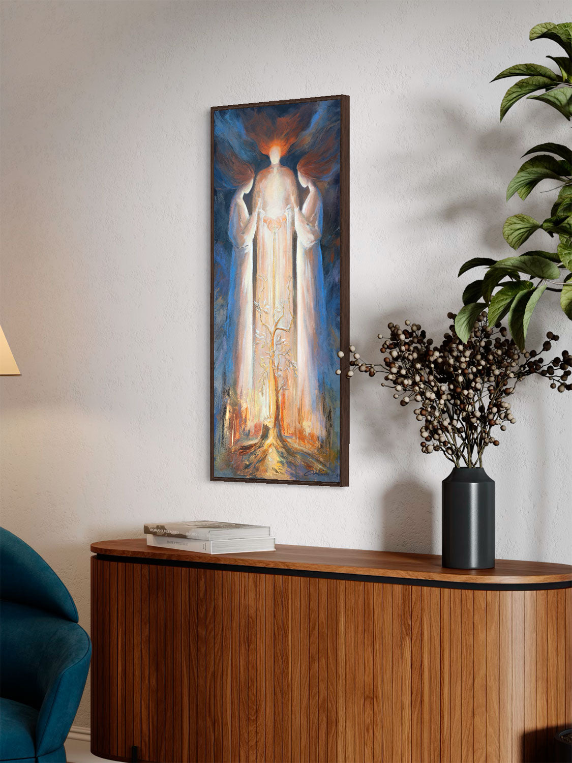 Fear not, for I am with you | Prophetic Art Print – AinVaresArt