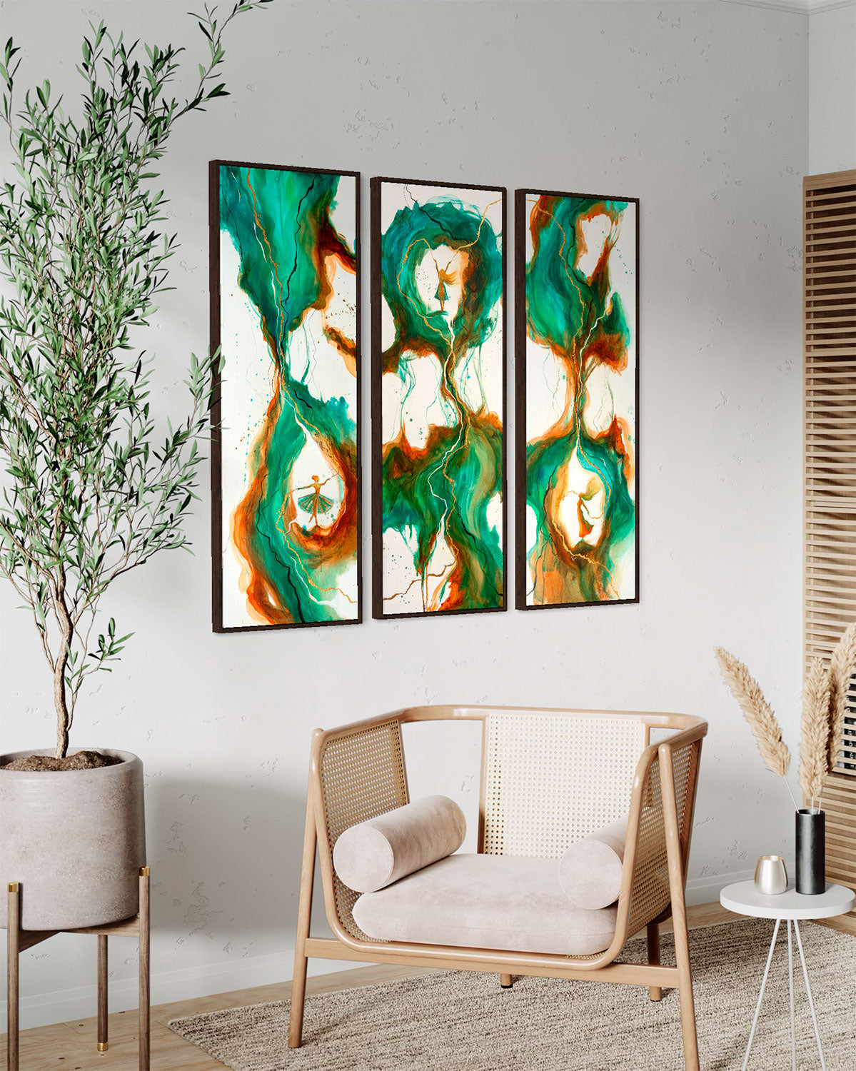 Prophetic Art print "I can do all things through Him" Philippians 4:13 ...