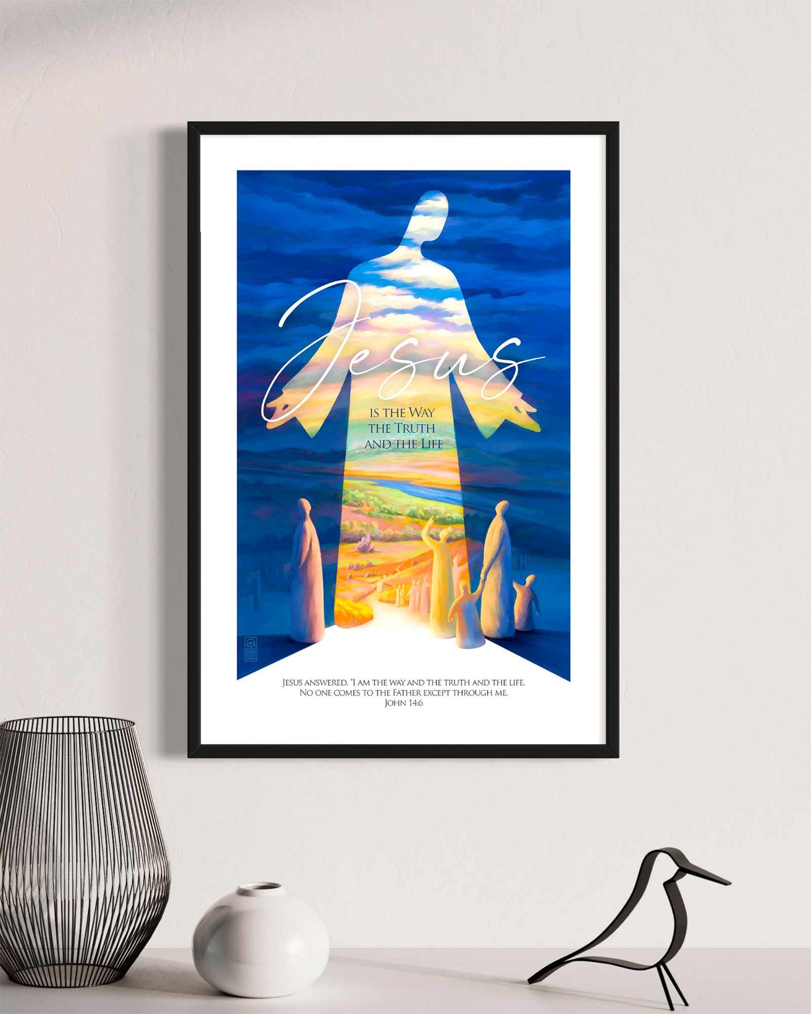 "Jesus is the Way the Truth and the Life" - Digital Download – AinVaresArt