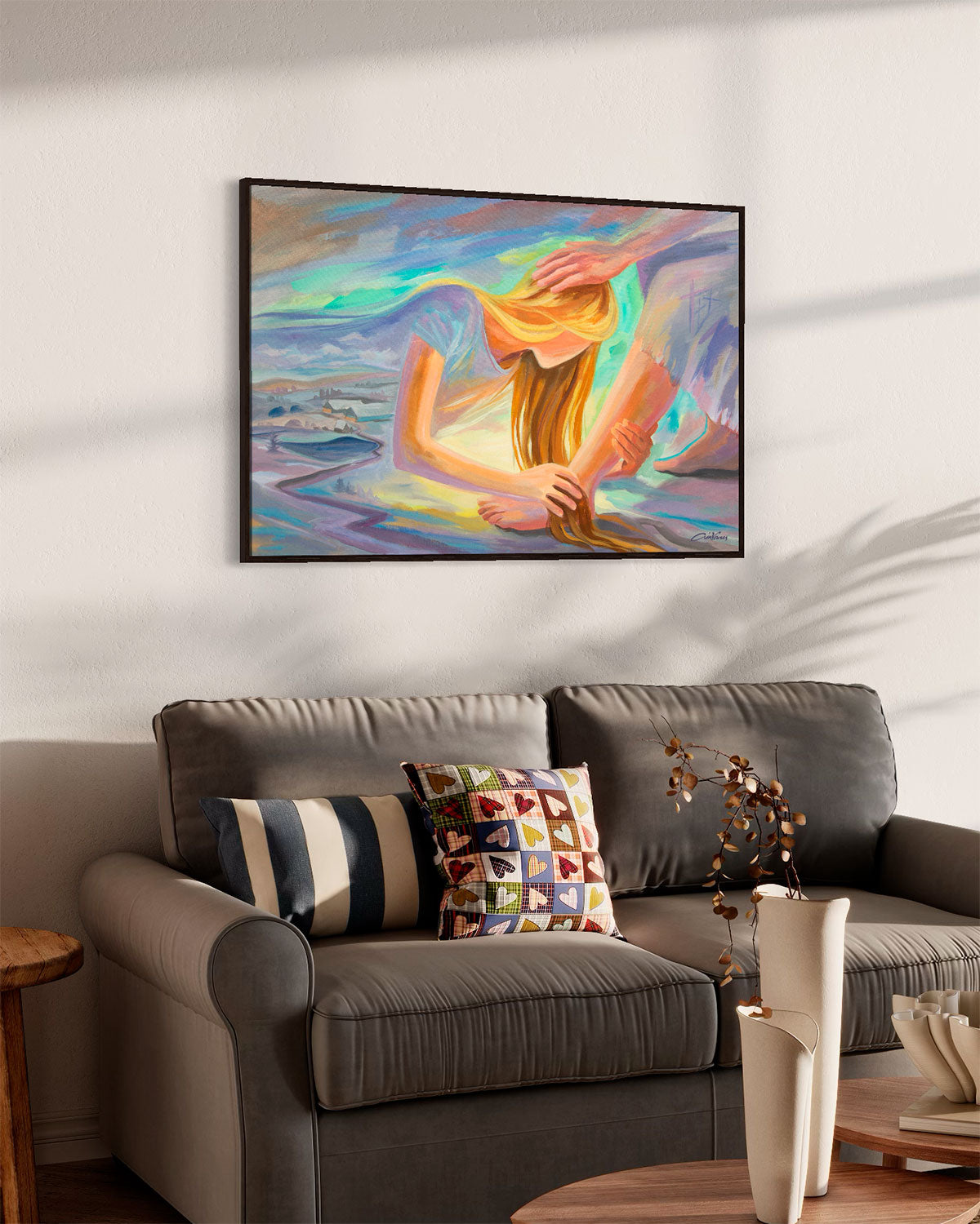 Art print - Repentance and Mercy, Luke 7:36-38 - Ain Vares Art ...