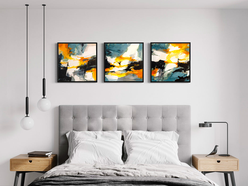 Prophetic Art print "Steps of Faith" 2 Corinthians 5:7 - Ain Vares Art ...