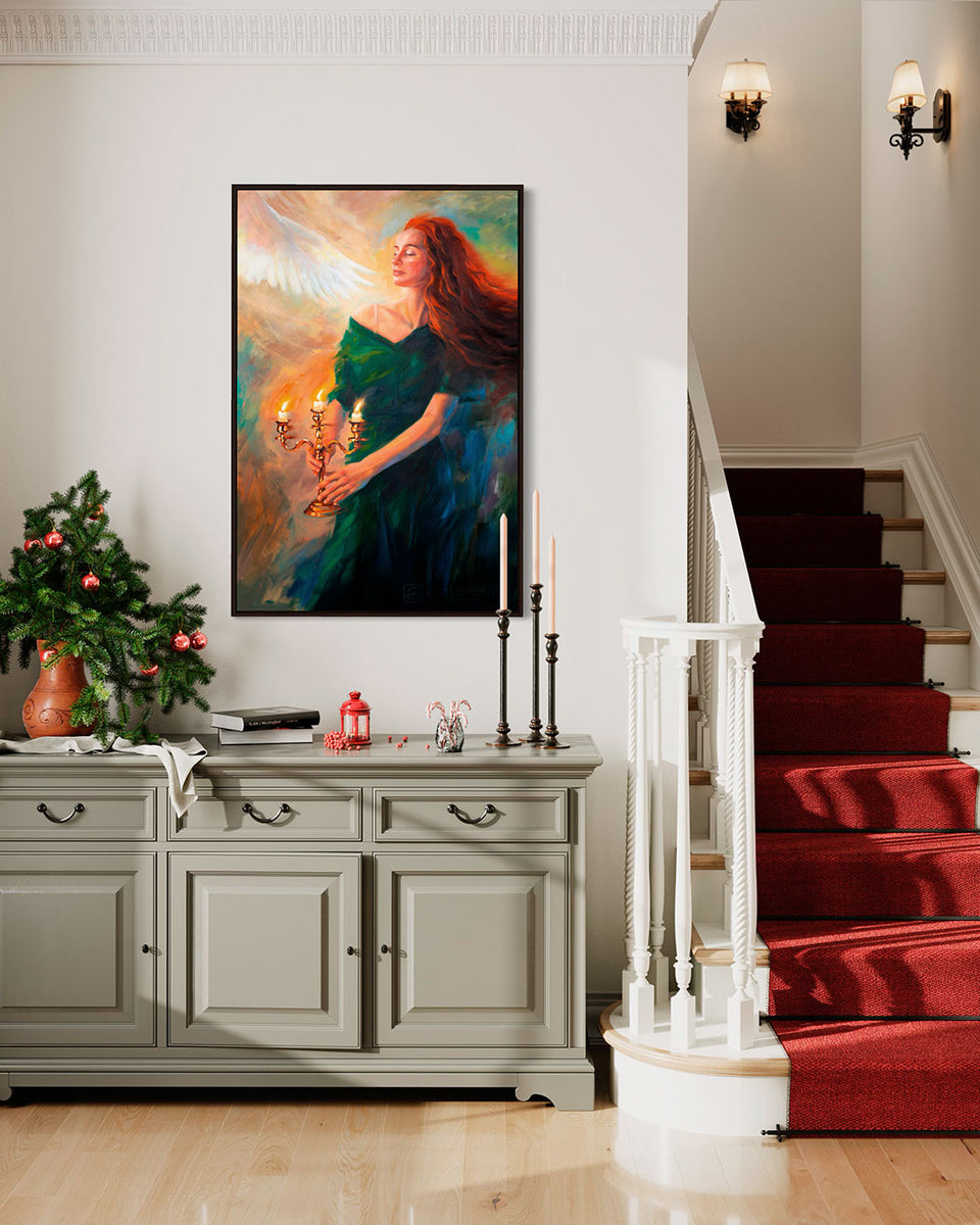 "The Reward of Waiting" - Original Prophetic Painting – AinVaresArt