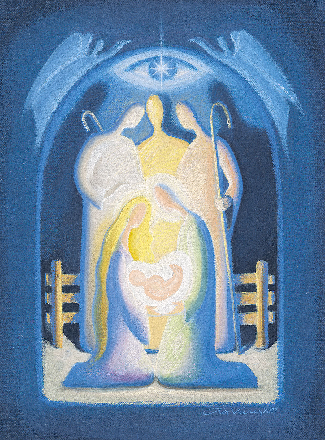 "The Lord will Lay Bare His Holy Arm" - Original Christmas Painting ...