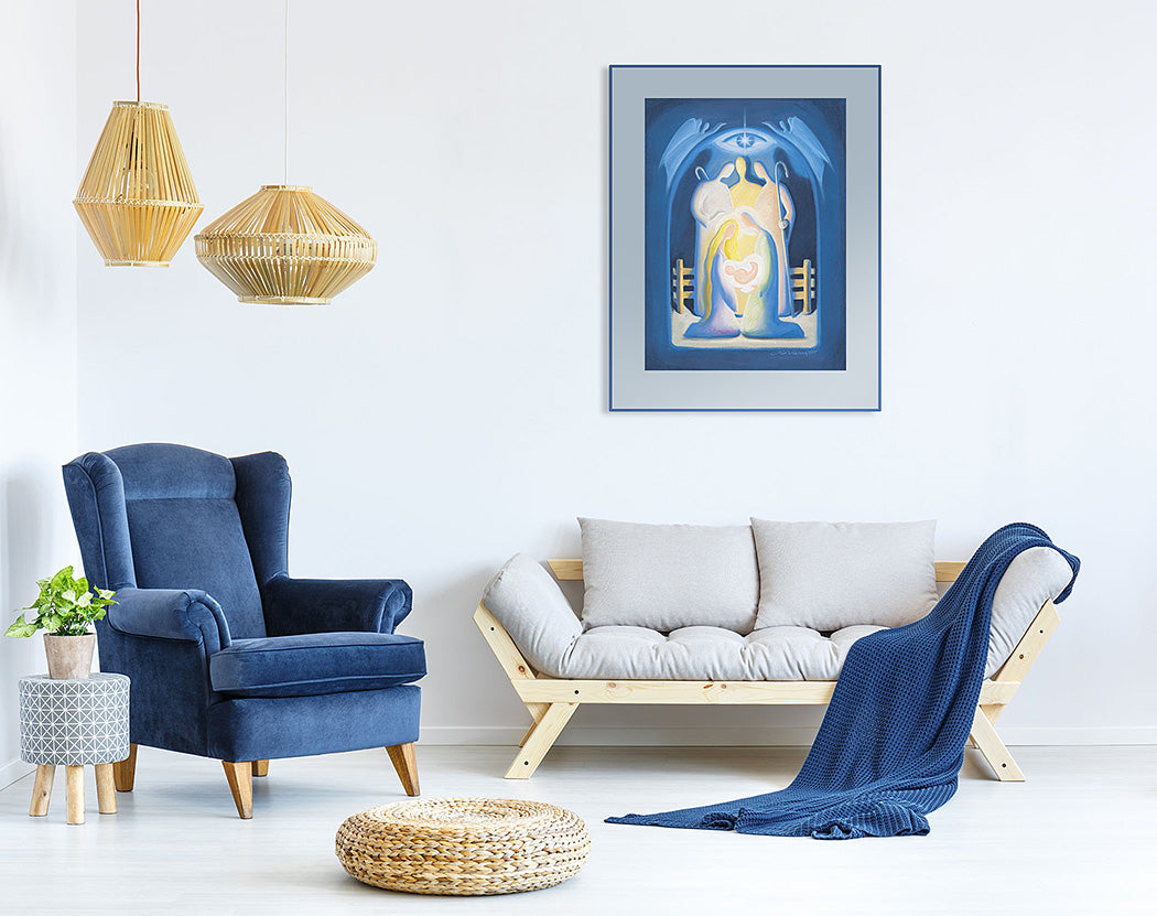 "The Lord will Lay Bare His Holy Arm" - Original Christmas Painting ...