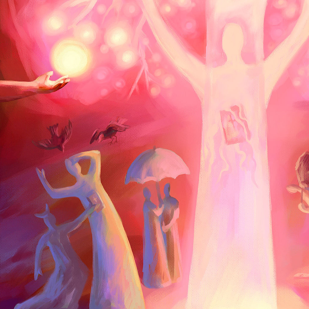 Art print - The Parable of the Sower, Luke 8:4-15 - Ain Vares Art ...